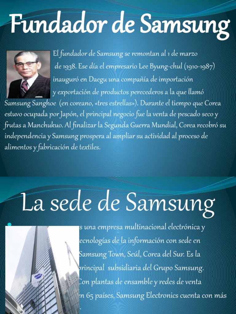 Fundador de Samsung | PDF