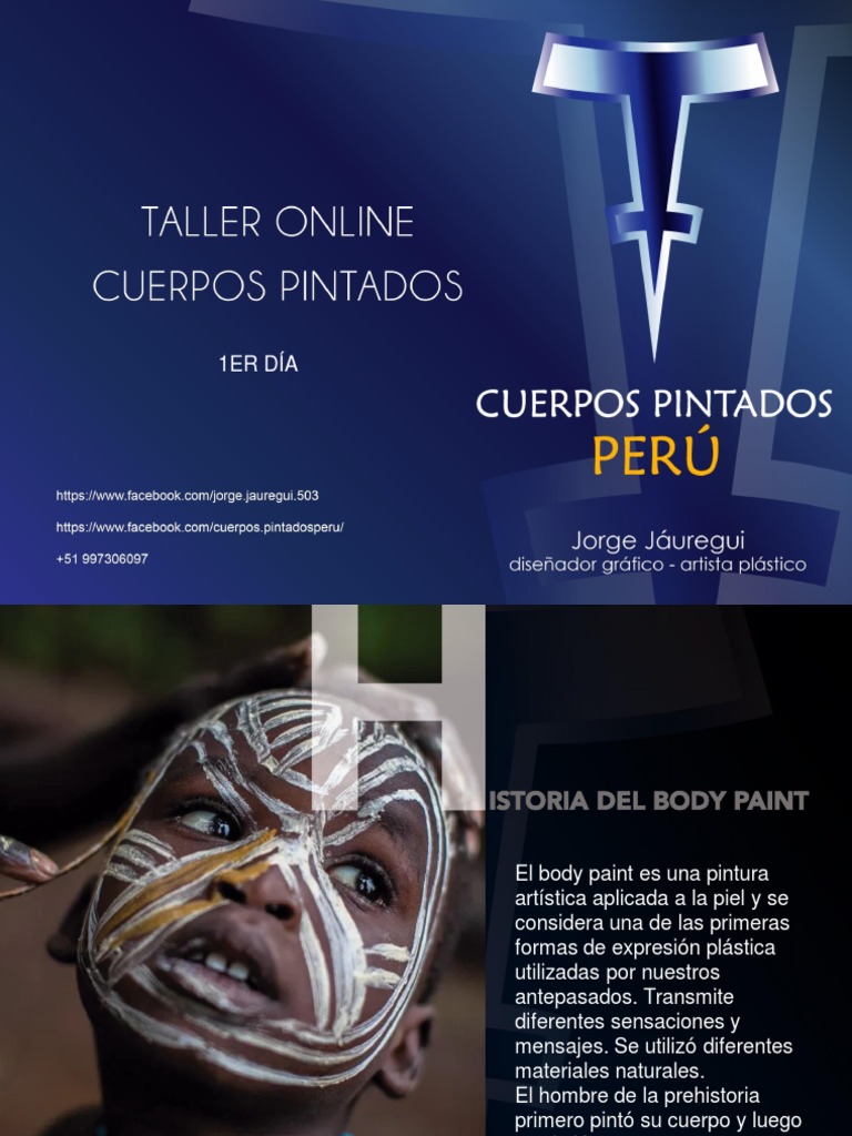 Historia y fundamentos del body painting como forma de arte corporal ...