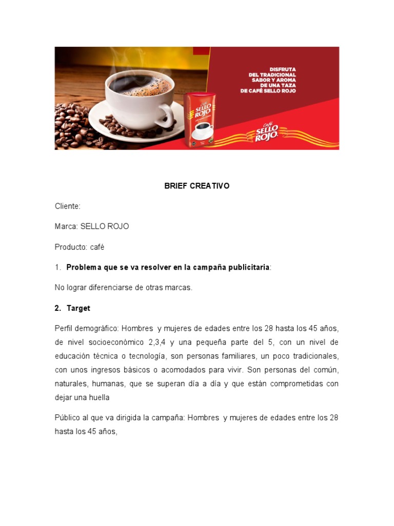 Brief Creativo 1 | PDF