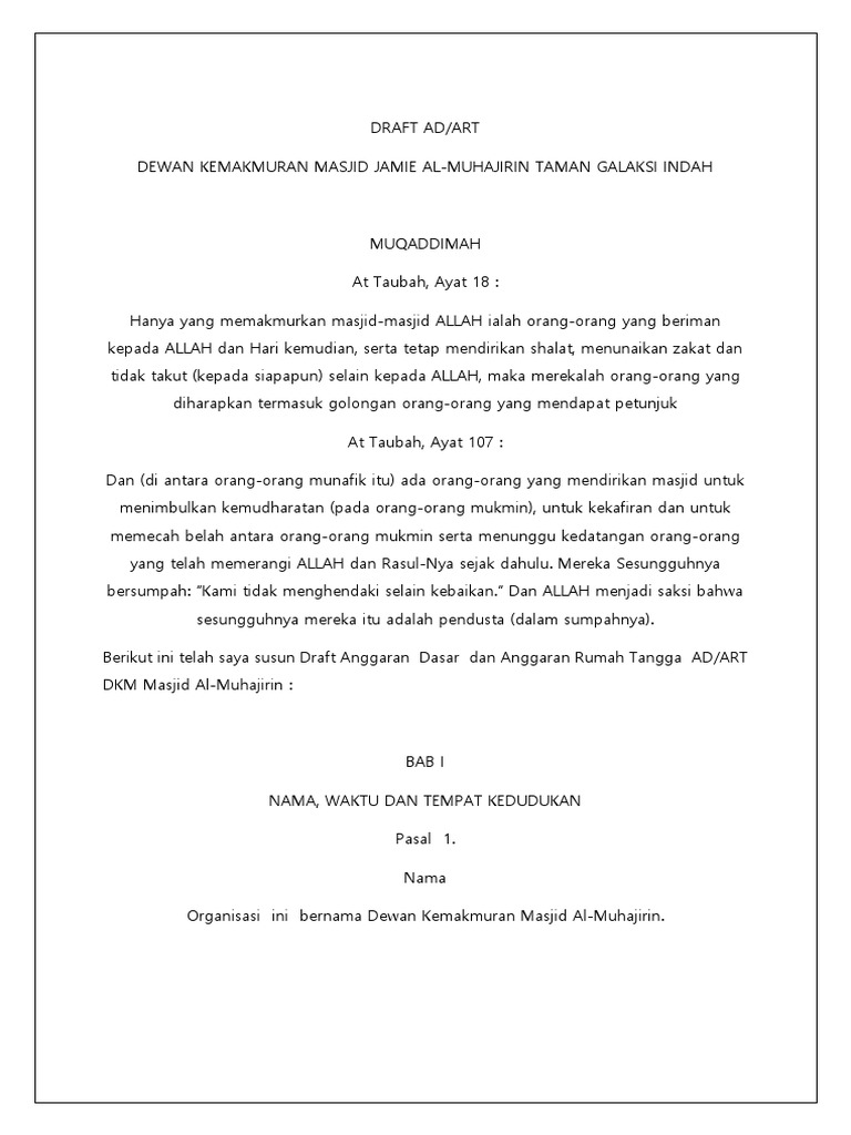 Ad Art Koreksi DKM | PDF