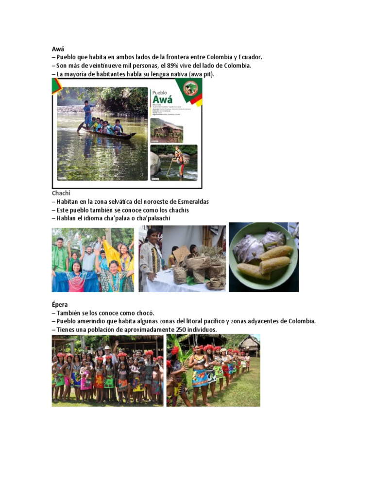 Chachi | PDF | Viajes y turismo