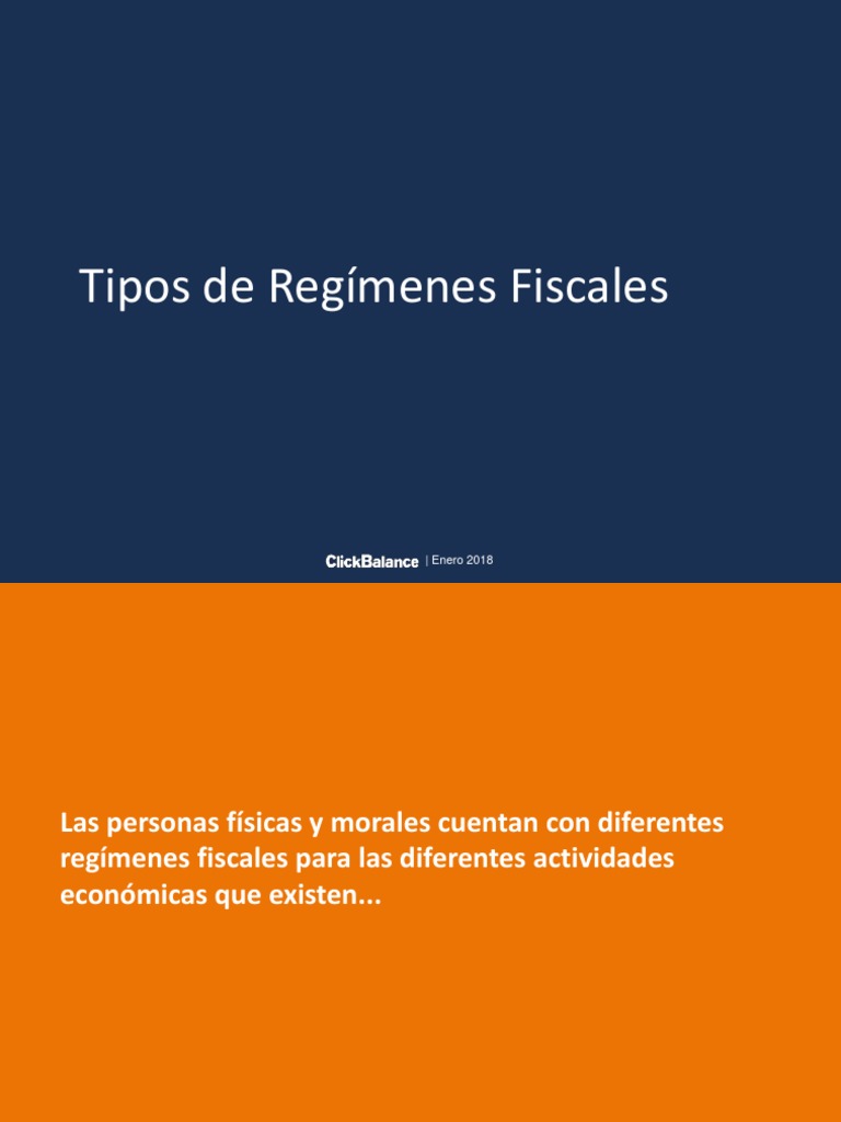 Tipos de Regimenes Fiscales en México | PDF | Sociedad de responsabilidad limitada | Salario