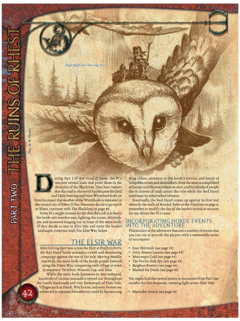 RHoD - Part 2 - The Ruins of Rhest PDF | PDF