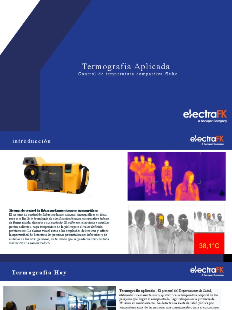 Termografia Fluke Covid-19 | PDF | Termografía | Temperatura
