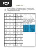 Grace Goodell's Reading Skills Ladder | PDF | Phonetics | Phoneme