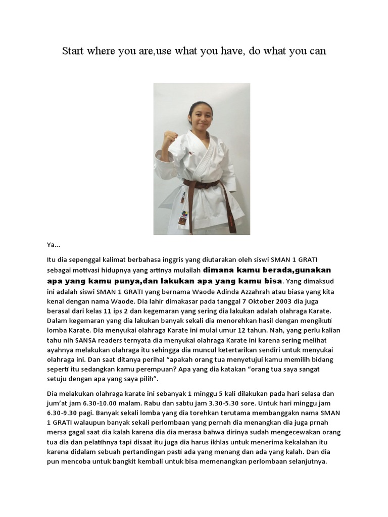 Start Where You Are | PDF