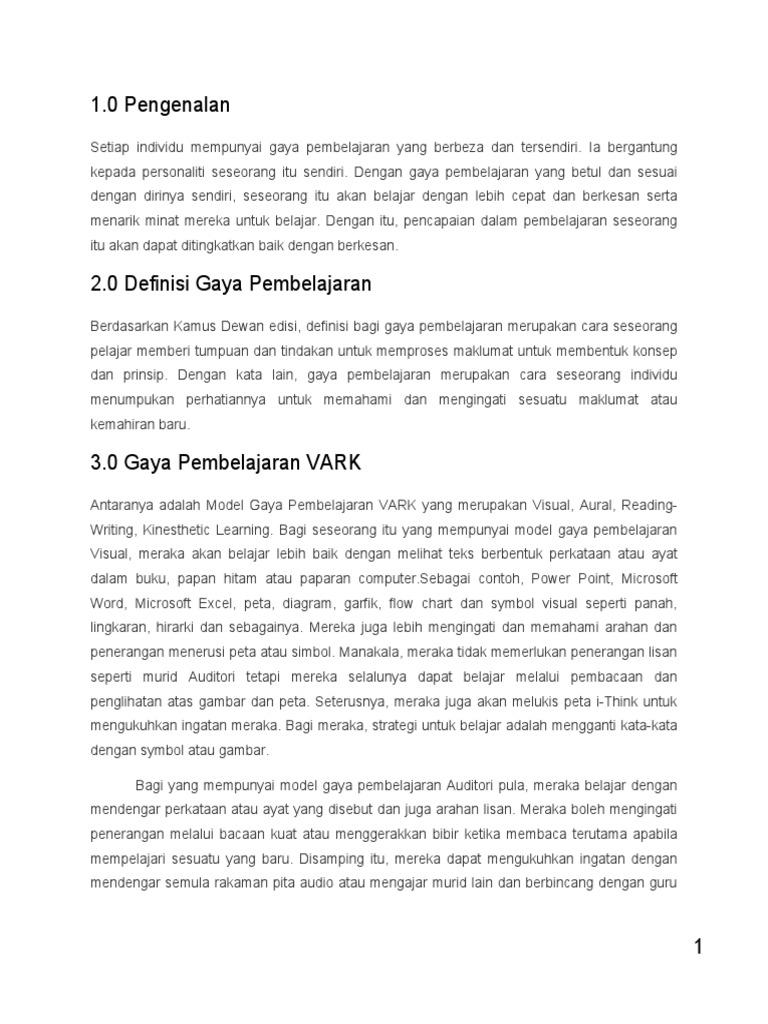 GKB 1053 (Kemahiran Belajar) Assignment | PDF