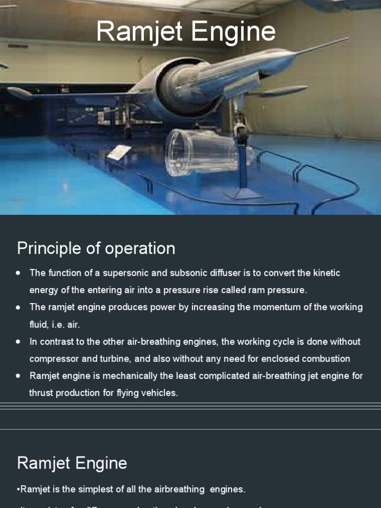 Unit - 1 Ramjet Engine | PDF | Nozzle | Engines