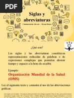 20 Ejemplos de Siglas y Su Significado | PDF