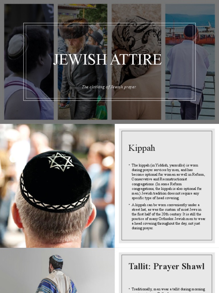 Jewish Attire: The Clothing of Jewish Prayer | PDF
