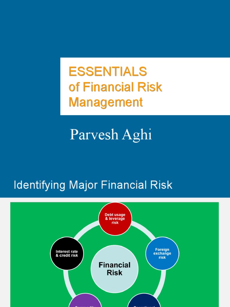Financial Risk Management Essentials | PDF | Leverage (Finance ...