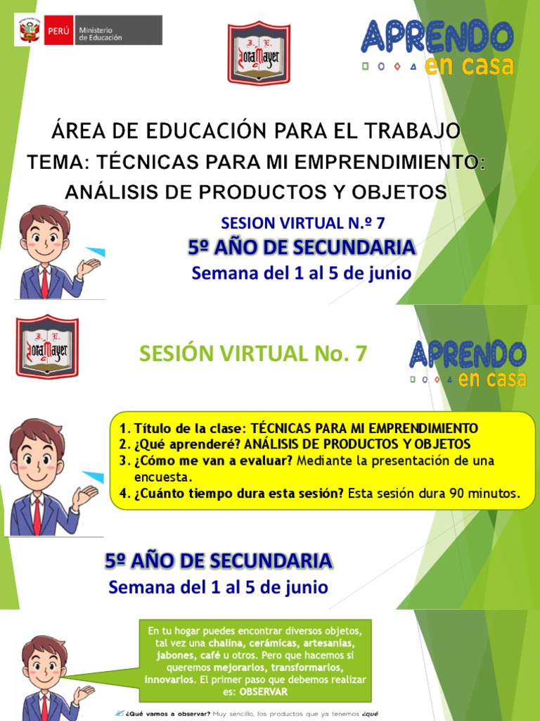 Ept - 5to - Sesión N°7 | PDF