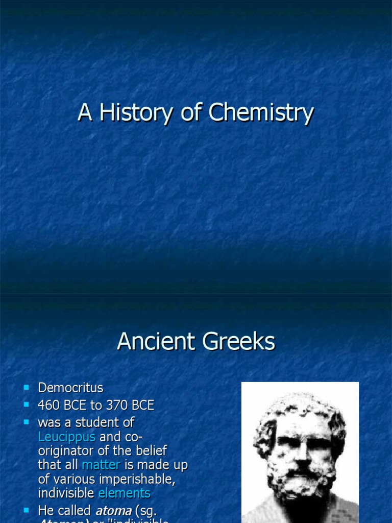 The Storyof Chemistry | PDF