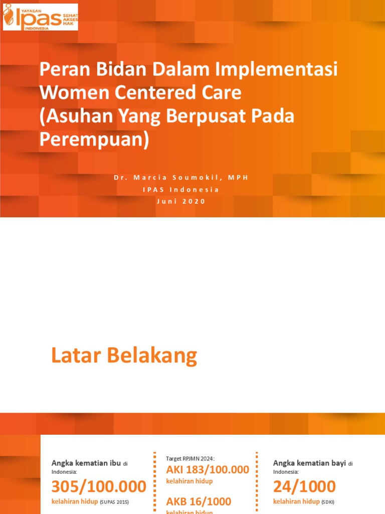 IPAS - REVISI Women Centered Care and Midwives Roles - IBI | PDF