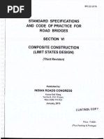 IRC-21 - (Road Bridges Sec-III Code and Practice) | PDF