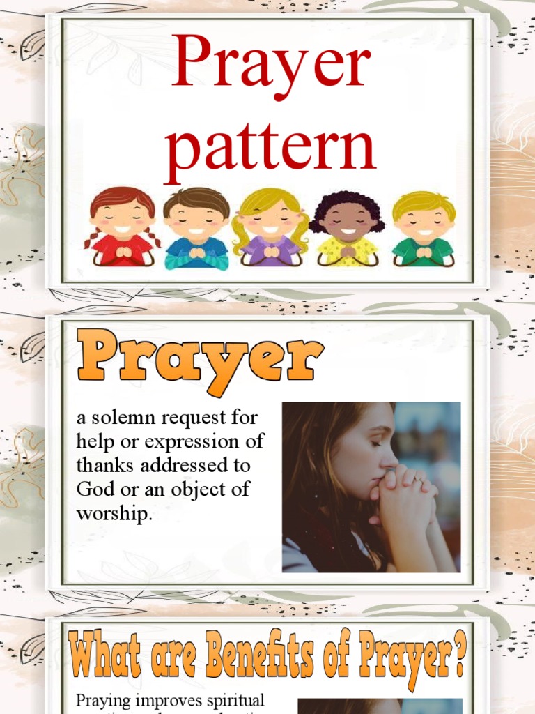 Prayer Pattern | PDF