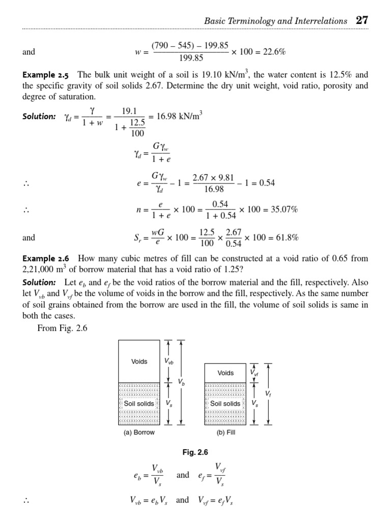 Soil Bulk Unit Weight Calculations | PDF | Soil Mechanics | Soil
