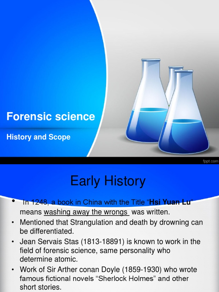 History and Scope of Forensic Science | Download Free PDF | Forensic ...