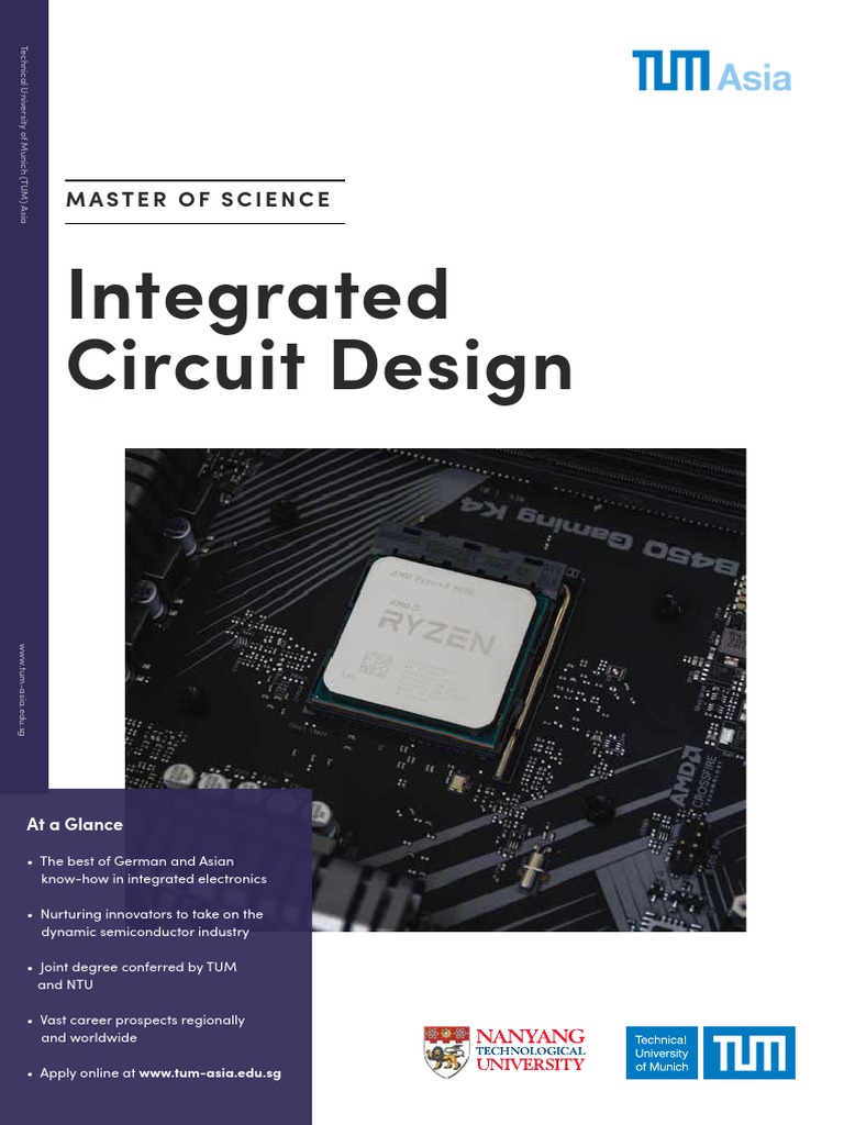 TUMAsia MSC IntegratedCircuitDesign Aug-2020 | PDF | Electronic Circuits | Integrated Circuit