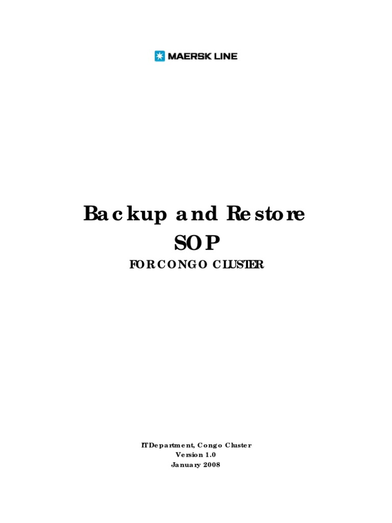 PDF Backup Sop - Compress | PDF