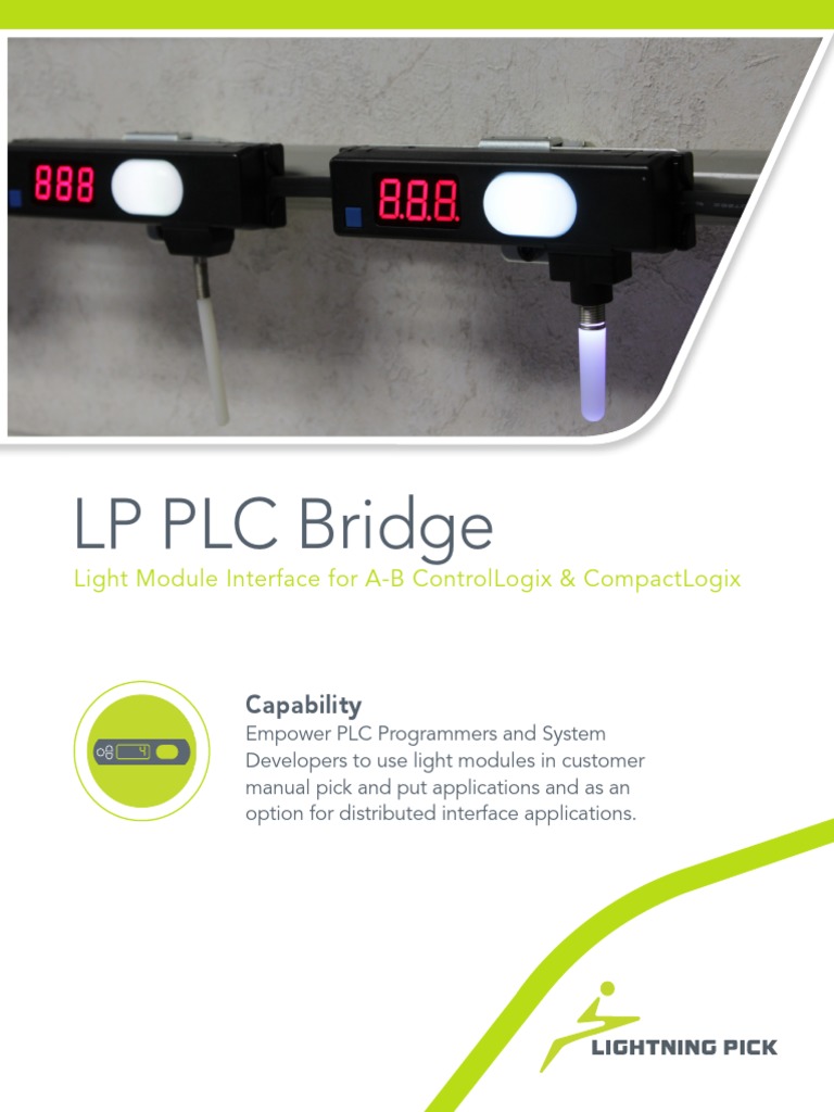 LightningPick PLC Bridge | PDF | Interface (Computing) | Programmable Logic Controller