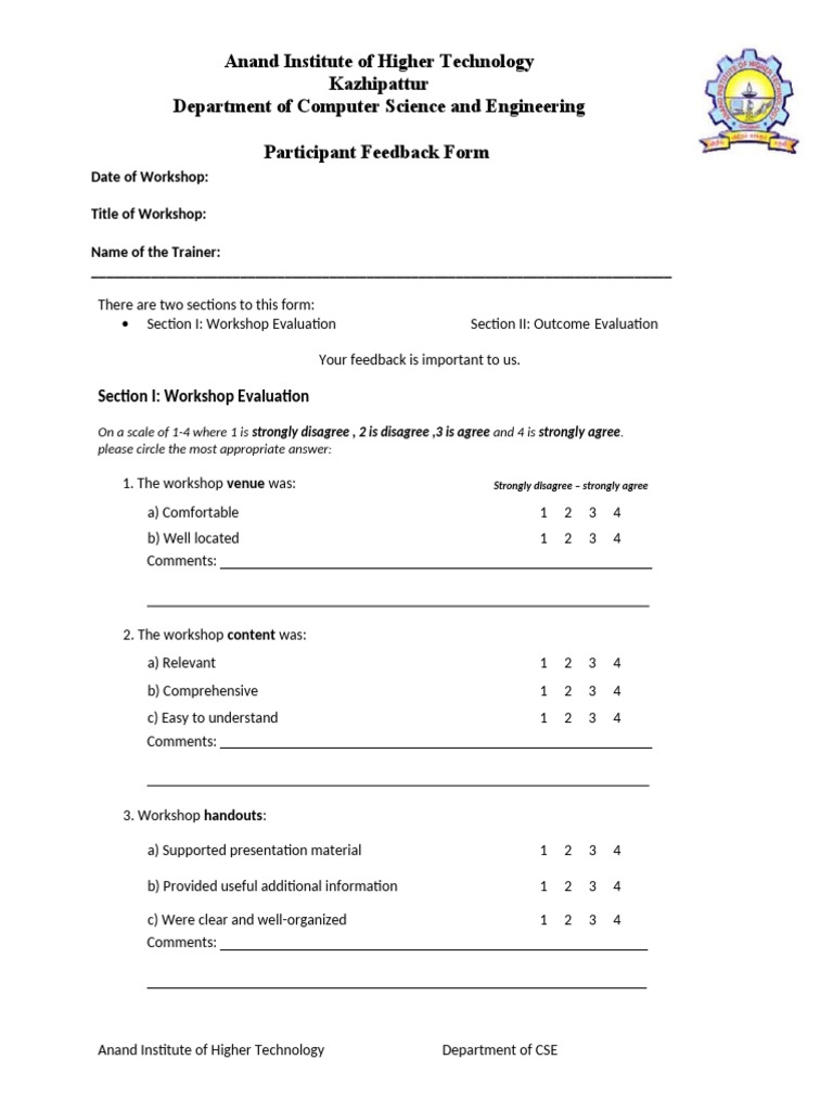 Anand Institute of Higher Technology Kazhipattur Department of Computer ...