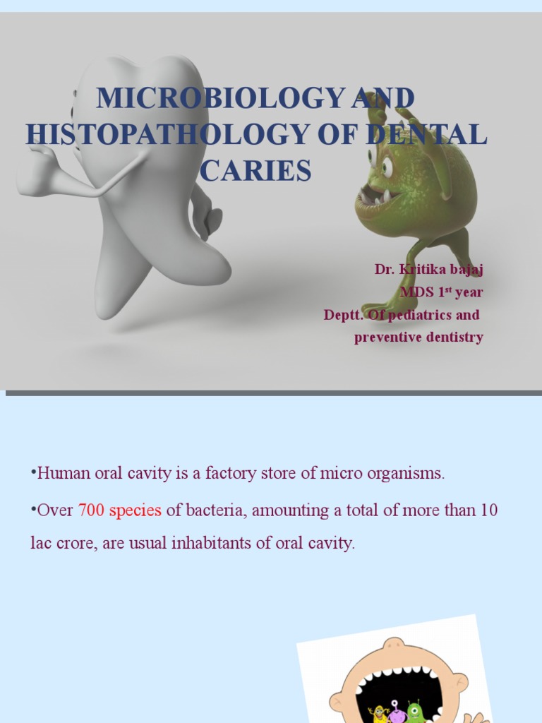 Microbiology of Dental Caries Explained | PDF | Streptococcus | Dentin