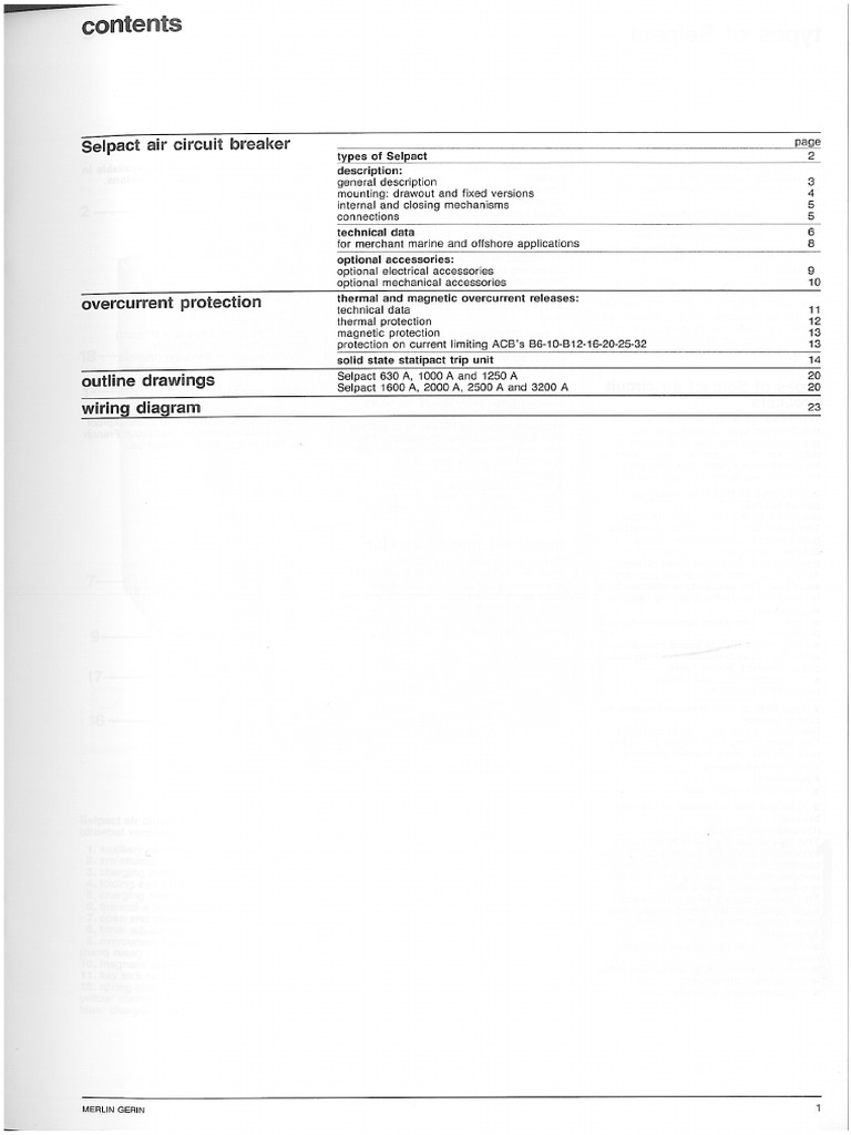 Selpact 630 To 3200 A PDF | PDF