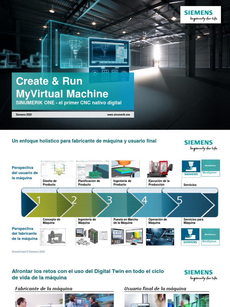 Webinar Sinumerik One PDF | PDF | Cliente | Dinero