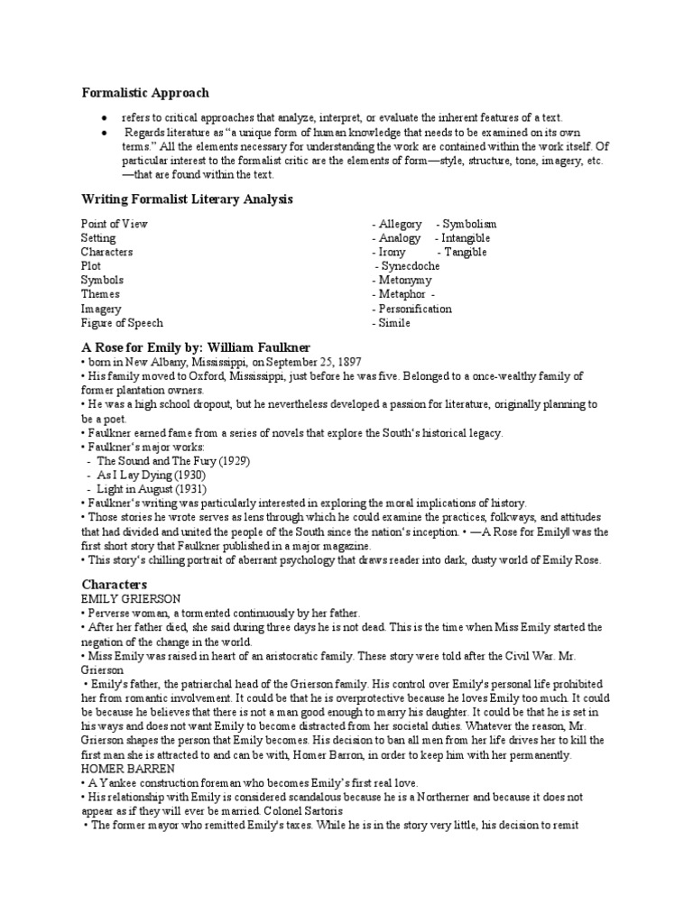 Formalistic Approach | PDF