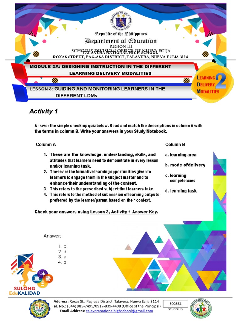 FORMAT-MODULE-3A-and-3B-with-answer.docx | Educational Technology ...