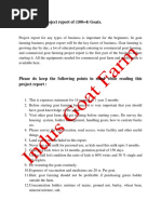 500 Goat Farming Project Report | PDF | Goat | Agriculture