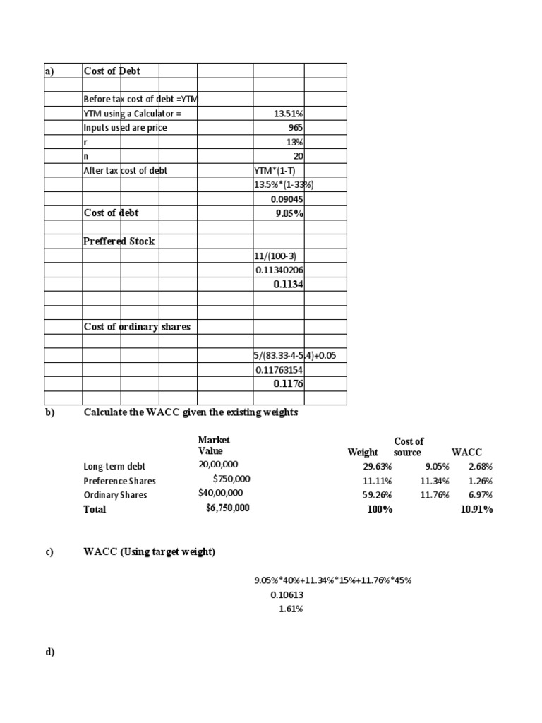 Book1 (AutoRecovered) | PDF | Cost Of Capital | Net Present Value