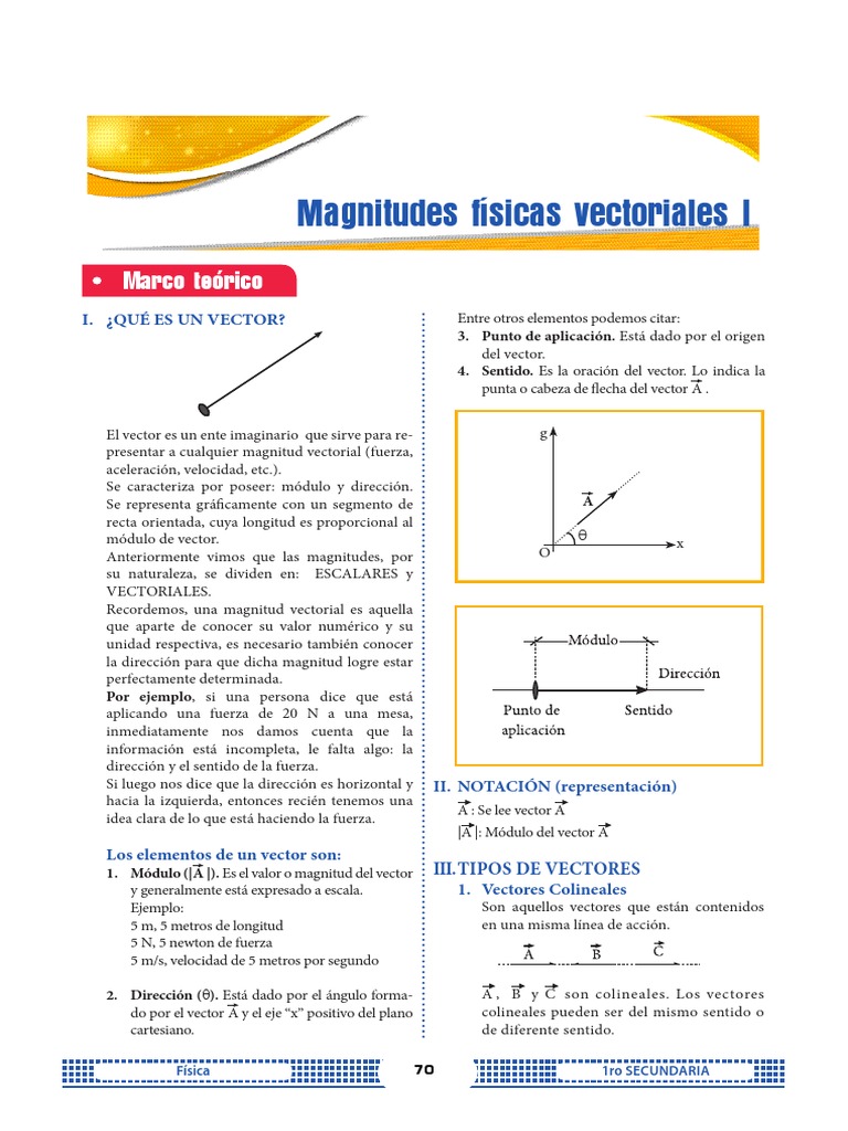 05 Magnitudes Fisicas Vectoriales I | PDF | Vector Euclidiano | Álgebra