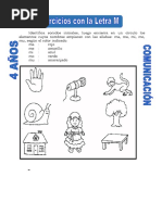Actividades Fonema Ma Me Mi Mo Mu | PDF