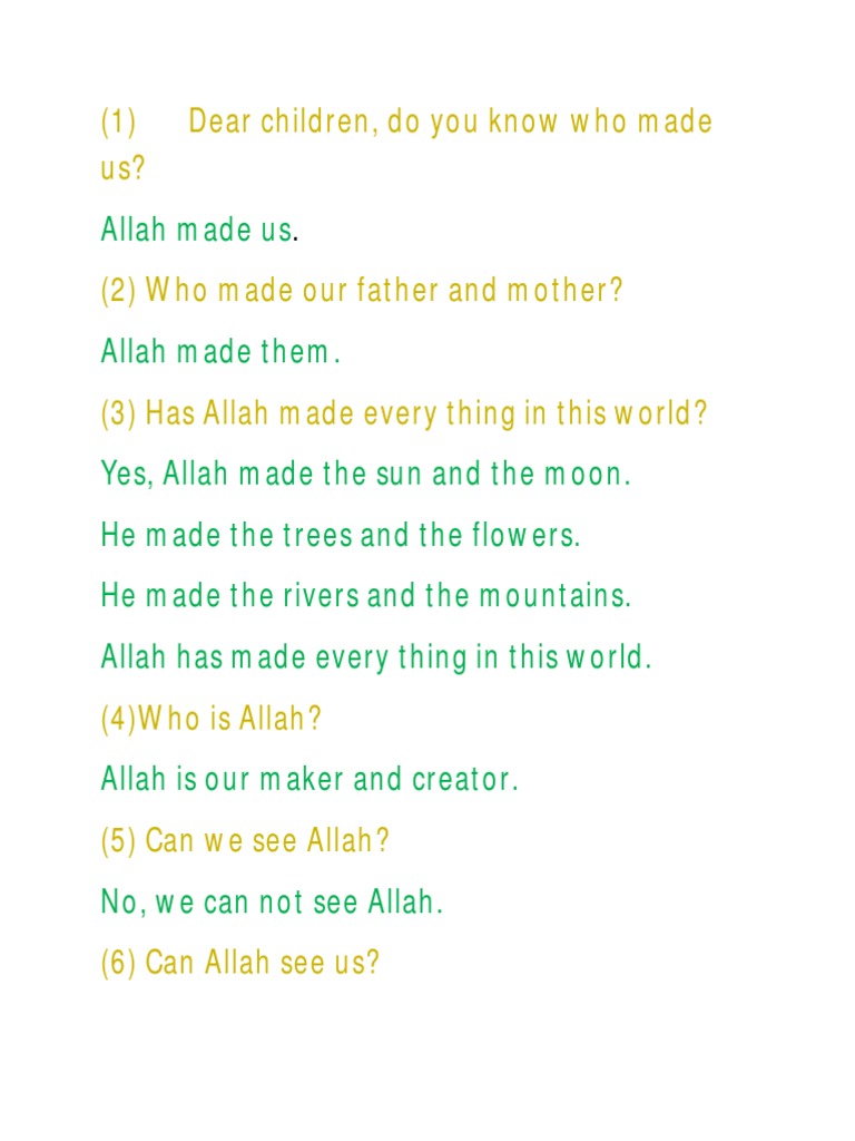 Islamic Conversations | PDF