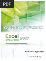 Manual de Procedimientos Excel | PDF | Point and Click | Microsoft Excel