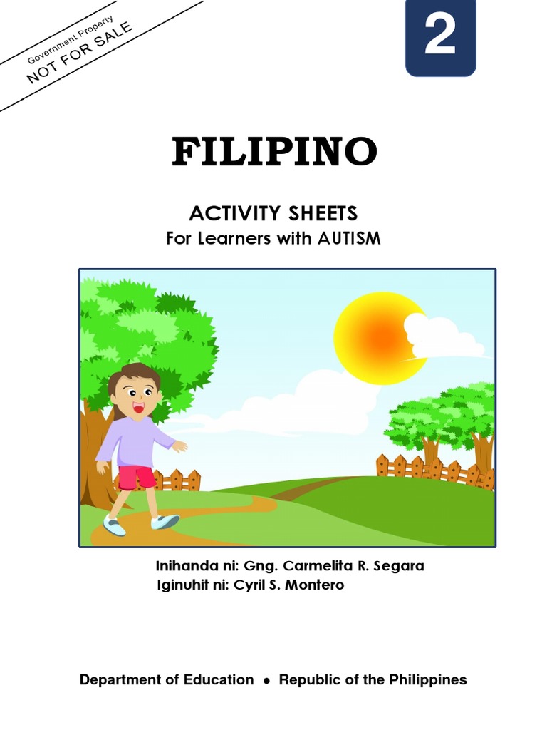 Filipino: Activity Sheets | PDF