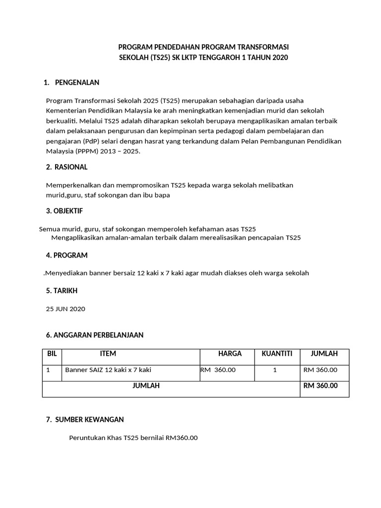 KERTAS KERJA TS25-membuat Banner | PDF