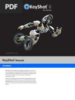 Manual Keyshot PDF | PDF | Texture Mapping | Rendering (Computer Graphics)