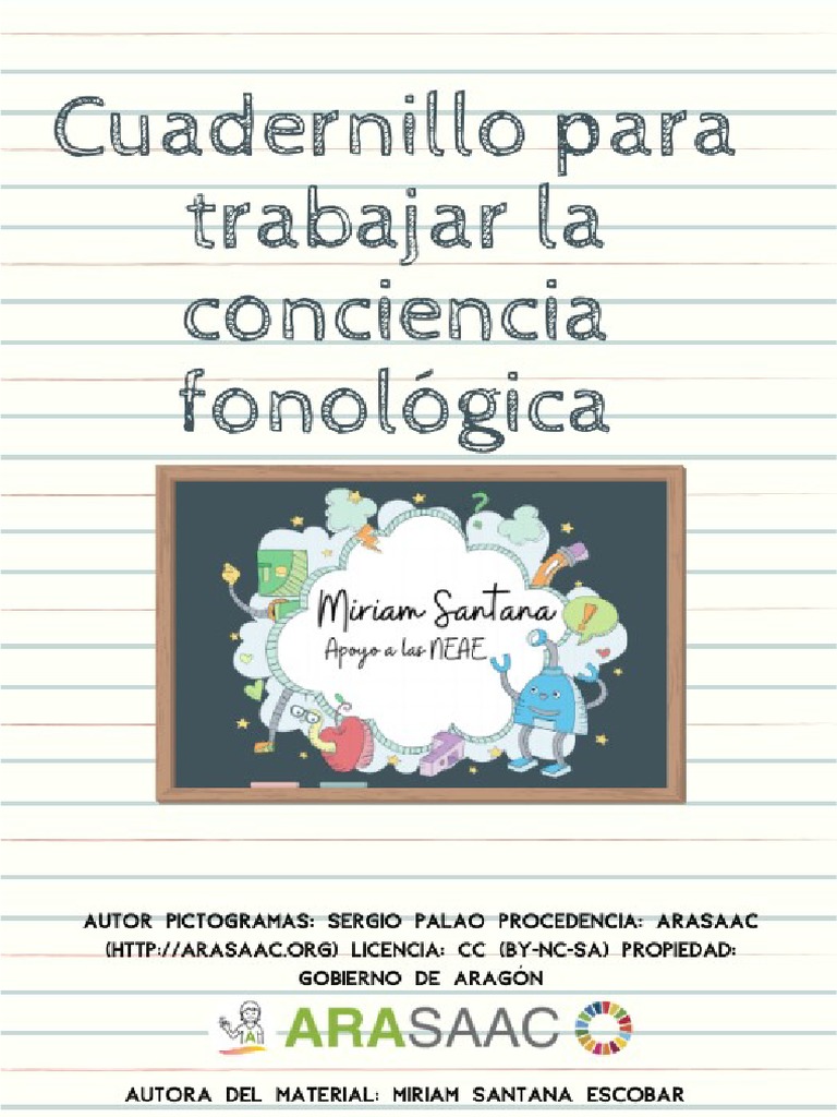 Cuadernillo para Trabajar La Conciencia Fonologica | PDF