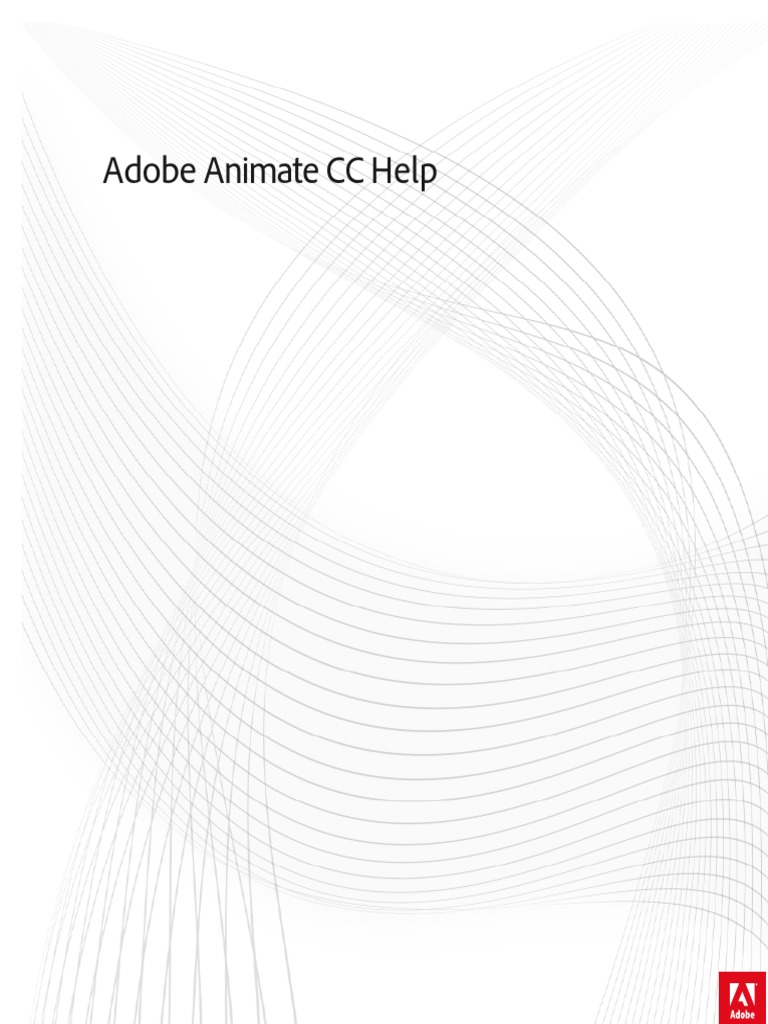 Animate Reference PDF | PDF | Adobe Flash | Adobe Creative Suite