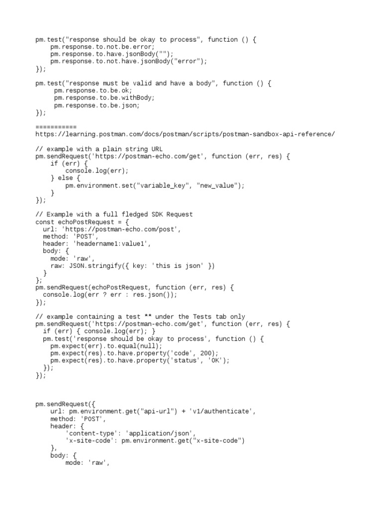 Postman Tips | PDF | Software Engineering | Software