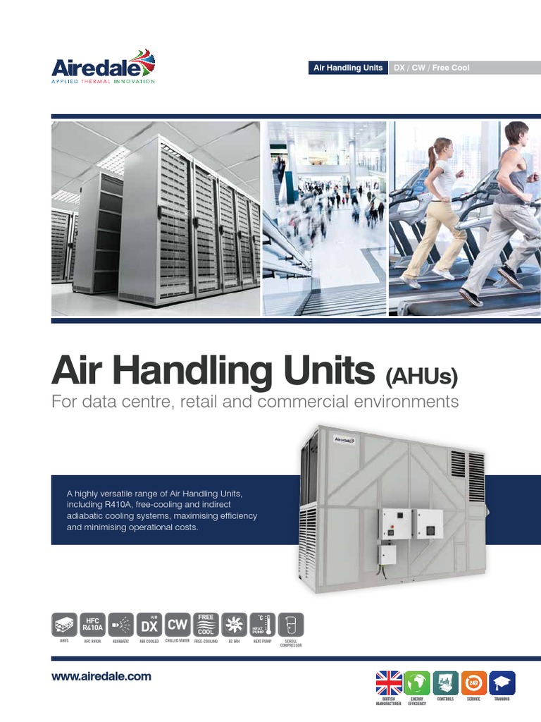 Air Handling Units - (AHUs) - UK | PDF | Chemical Equipment ...