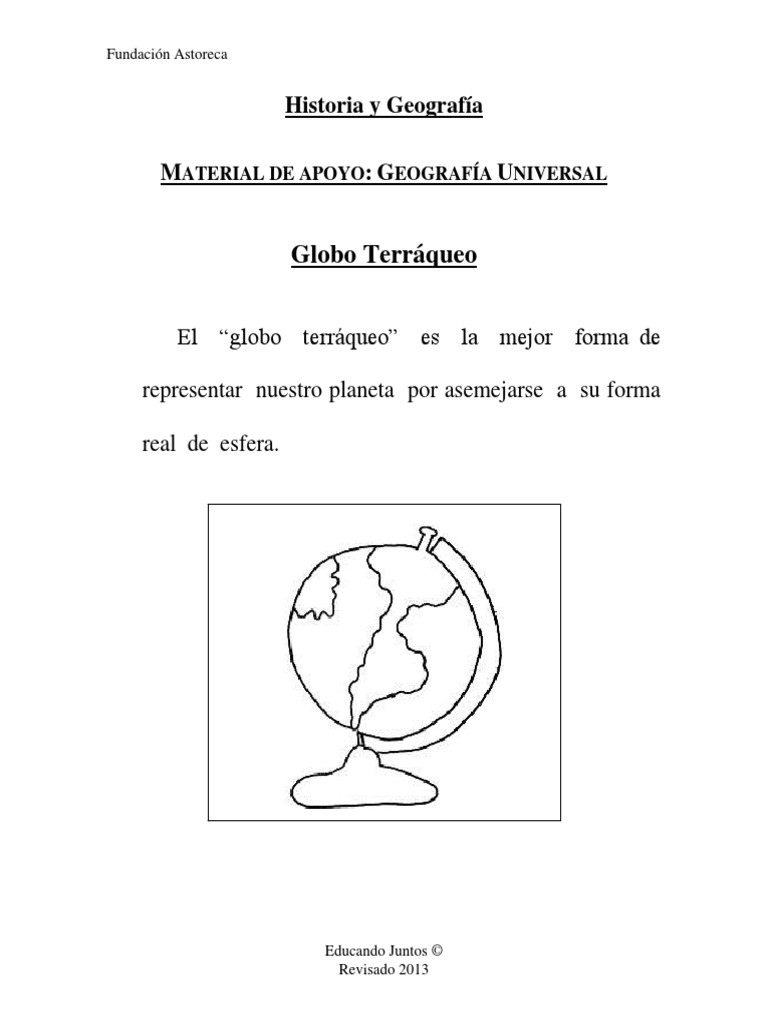 El Mundo Sus Divisiones Los Continentes Oceanos Clima y Vocabulario ...