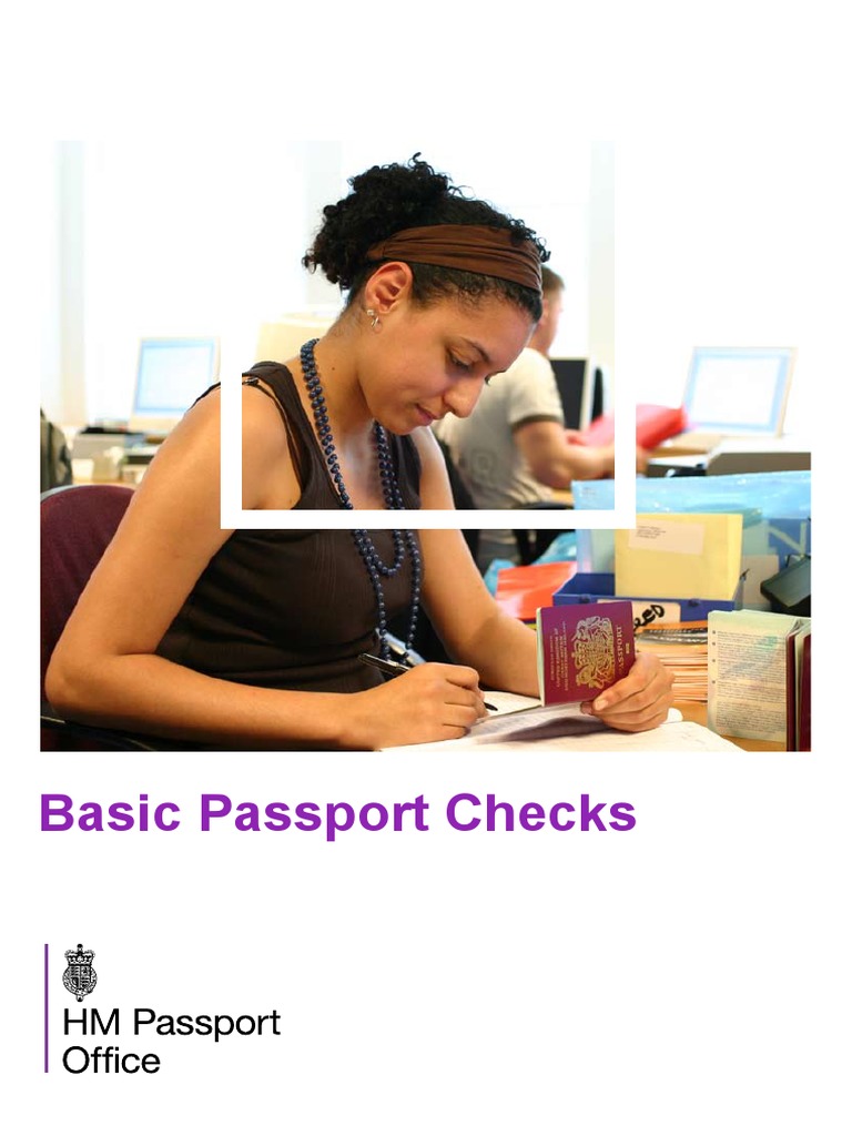 Basic Passport Checks: Cyan Magenta Black | PDF | Passport | Holography