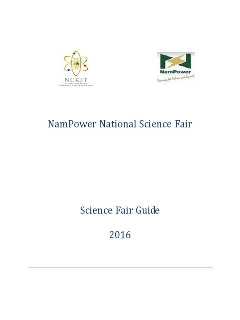 NamPower National Science Fair | PDF | Survey Methodology | Experiment