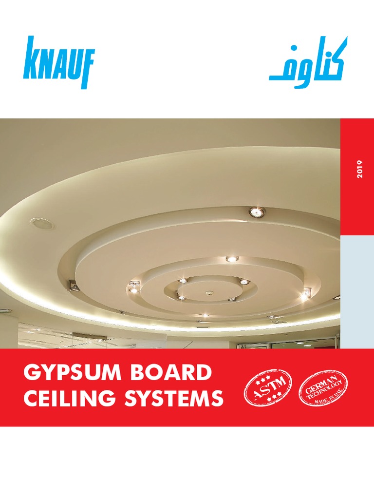 Installation and Construction Details for Gypsum Ceiling Systems: A ...