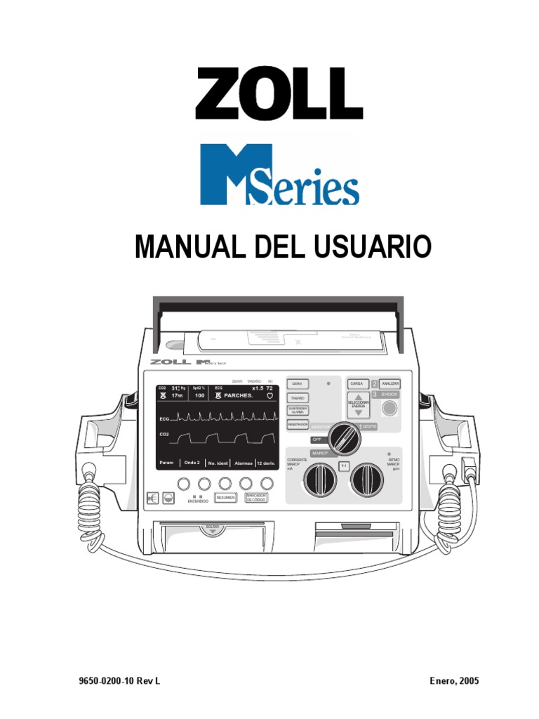 Manual Zoll M Series | PDF | Marcapasos cardíacos artificiales ...