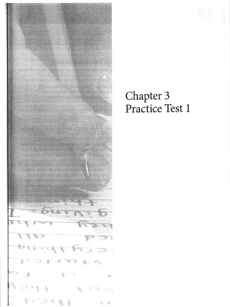 P6.1 Practice Test 1 PDF | PDF